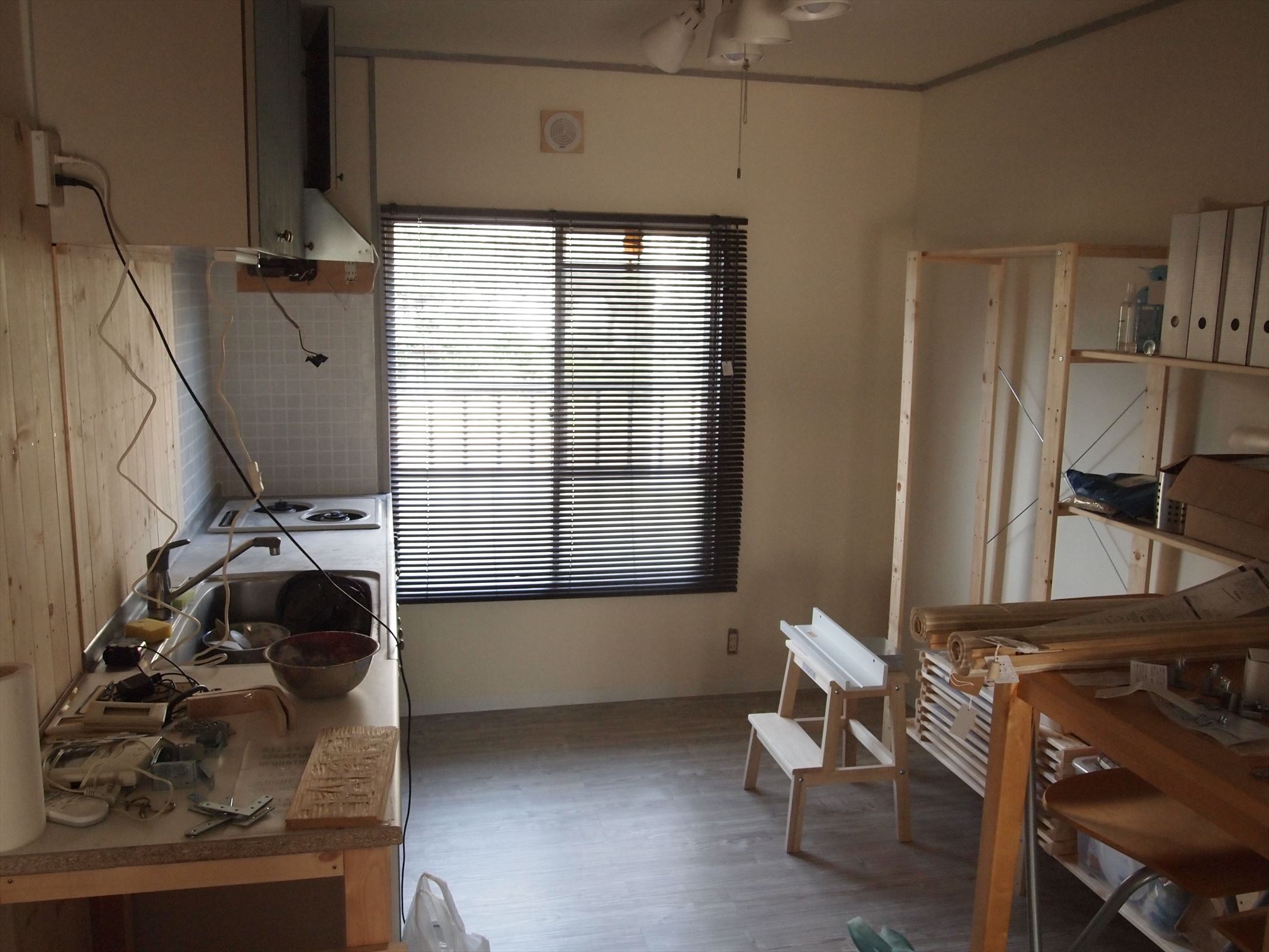 2DKリノベ㉘～コーキング打ちとちょっとづつお引越し | 団地のレシピ